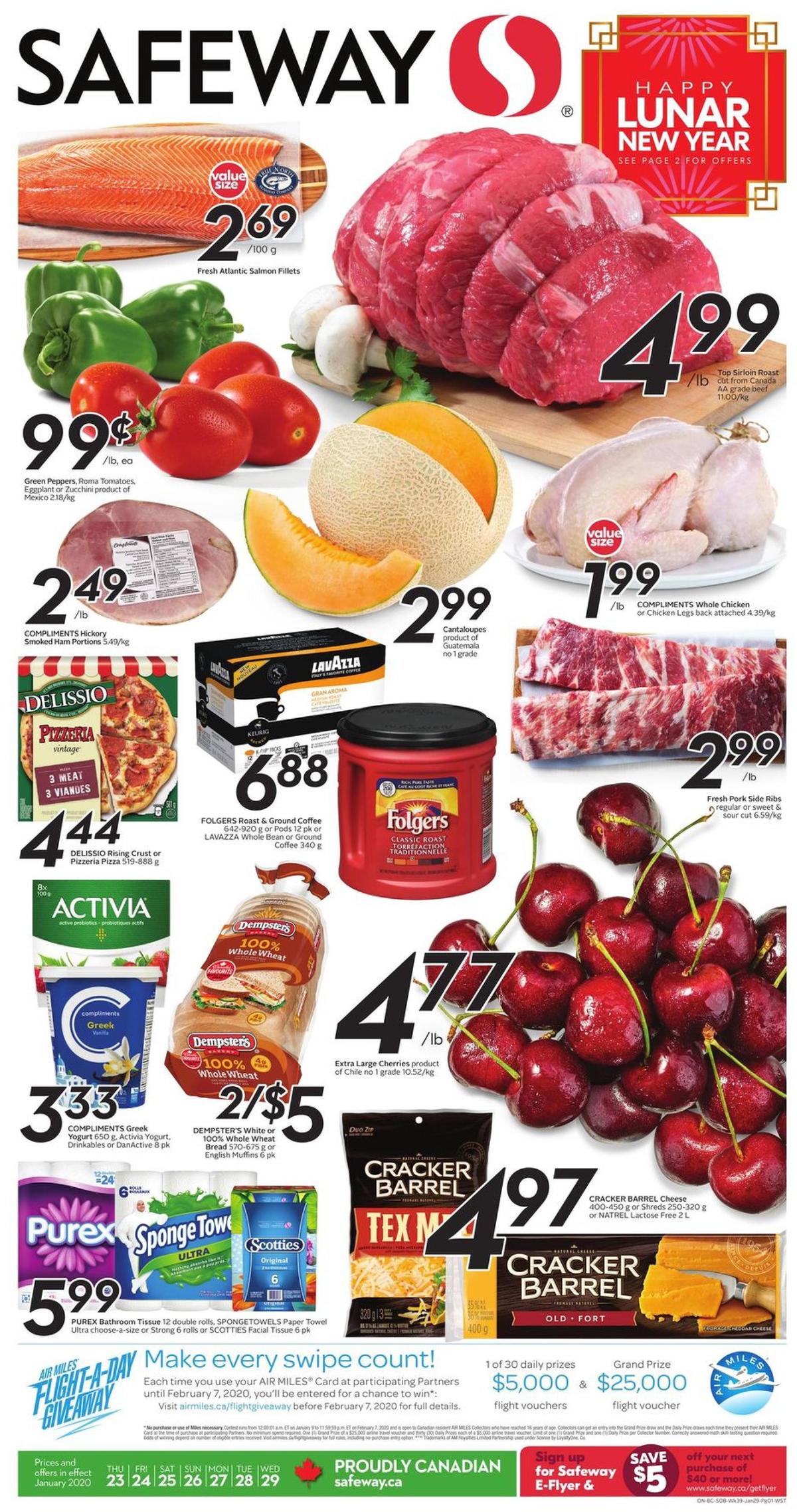Safeway Flyer from January 23