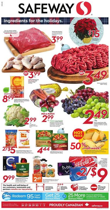 Safeway - Capilano Mall, Edmonton, AB - Hours & Flyer