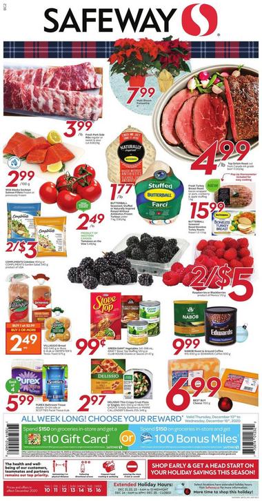 Safeway - Nelson, BC - Hours & Flyer