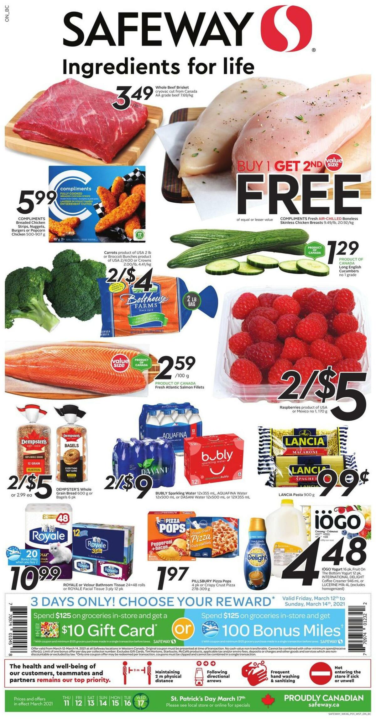 Safeway Flyer from March 11