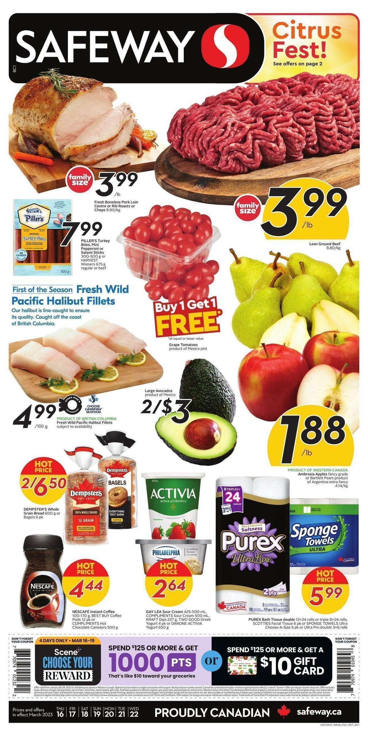Safeway Flyer from March 16
