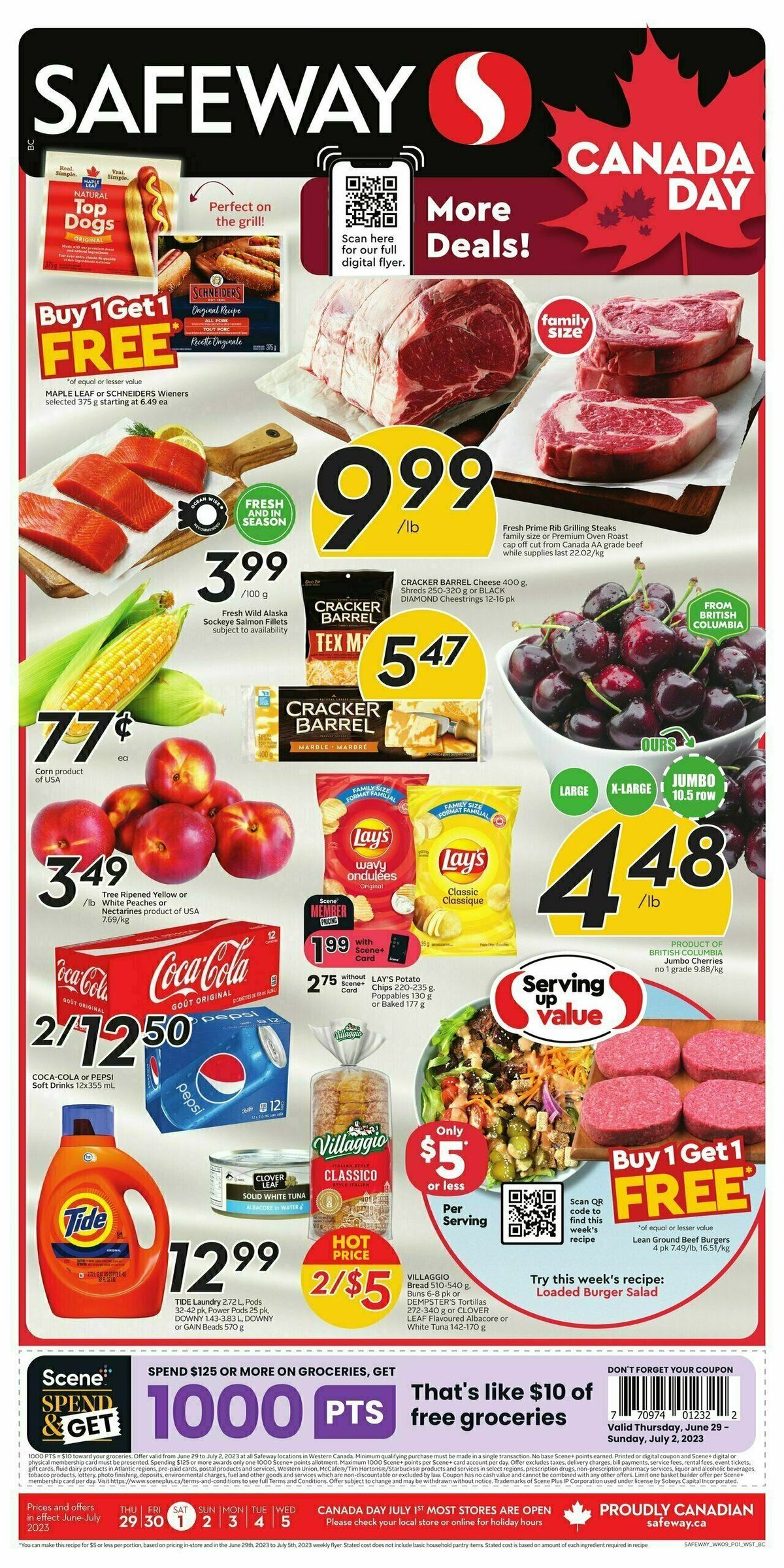 Safeway Flyer from June 29