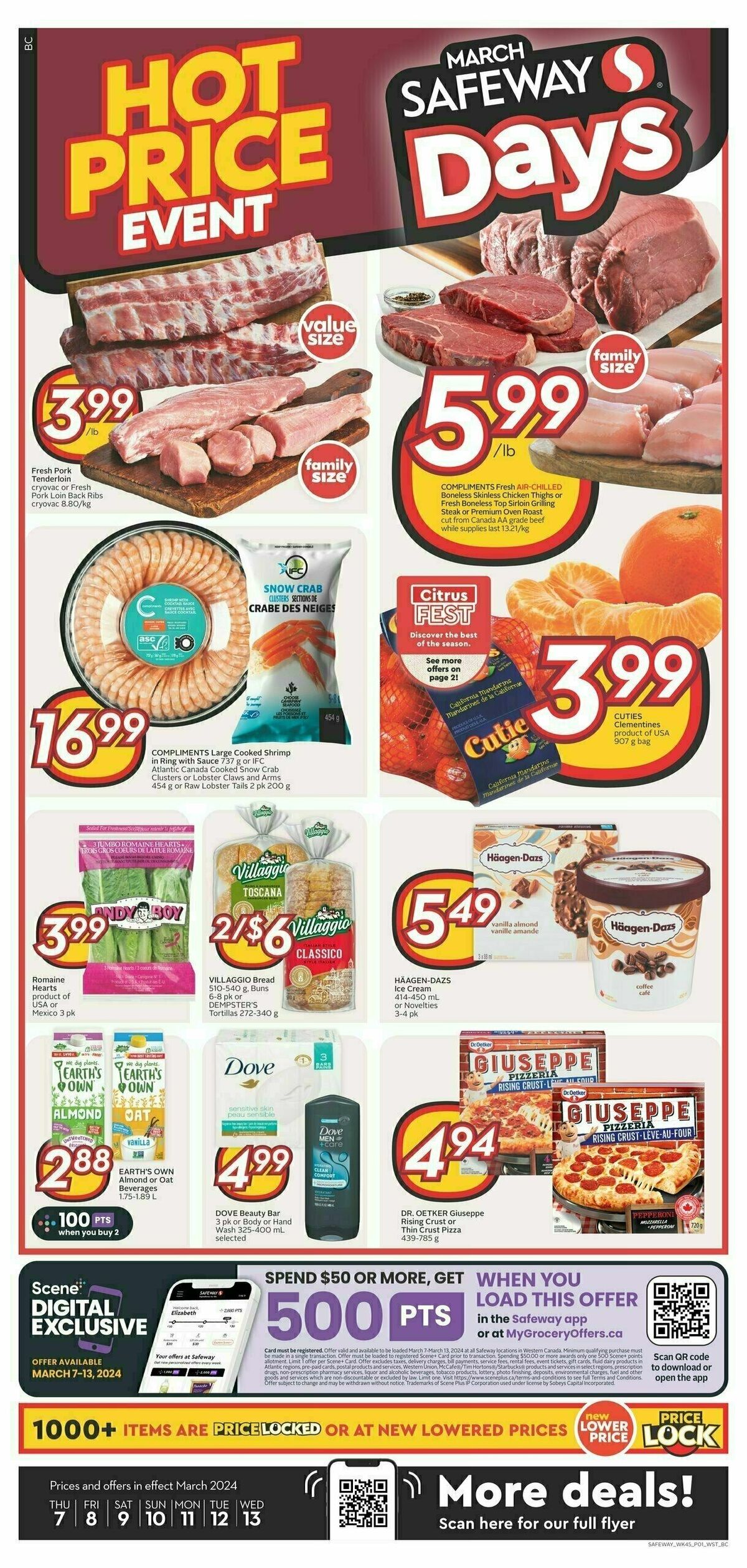 Safeway Flyer from March 7