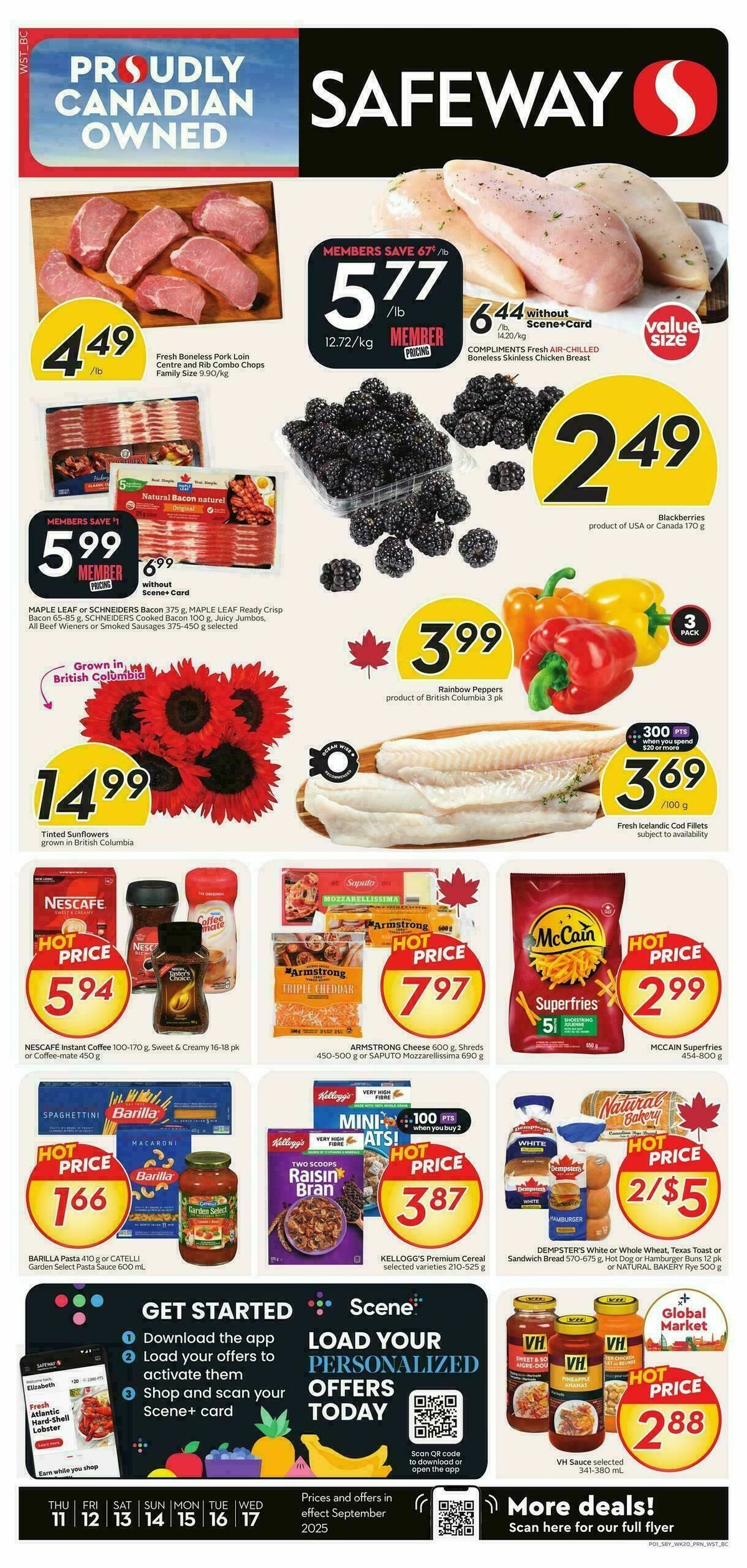 Safeway Flyer from September 11