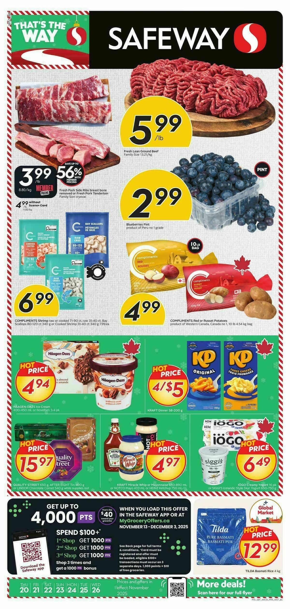 Safeway Flyer from November 20