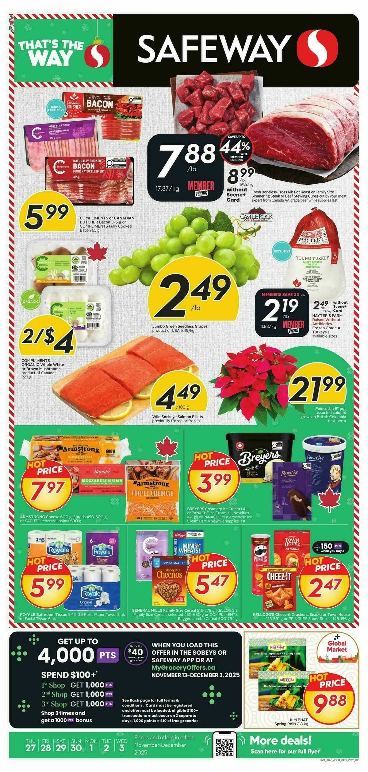 Safeway Flyer from November 27
