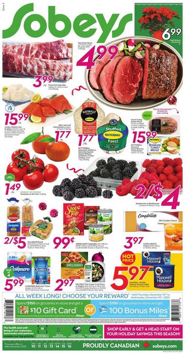 Sobeys - Watt Common, Edmonton, AB - Hours & Flyer