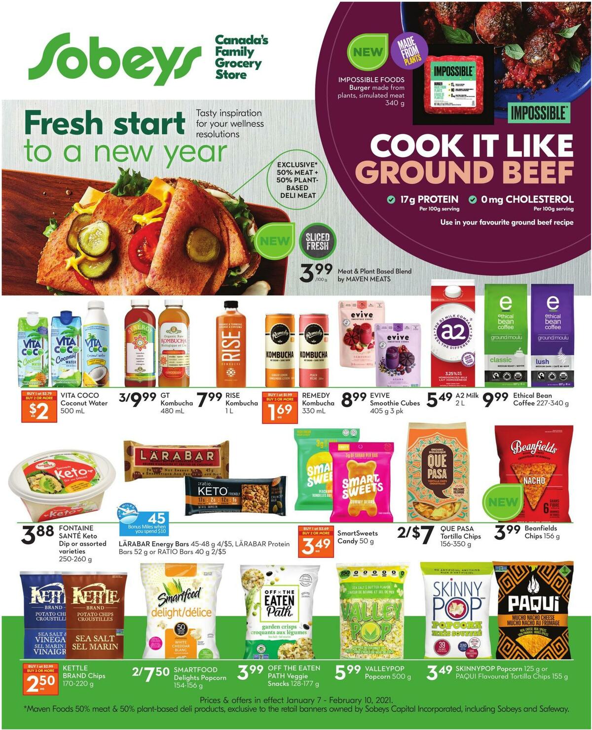 Sobeys Flyer from January 7