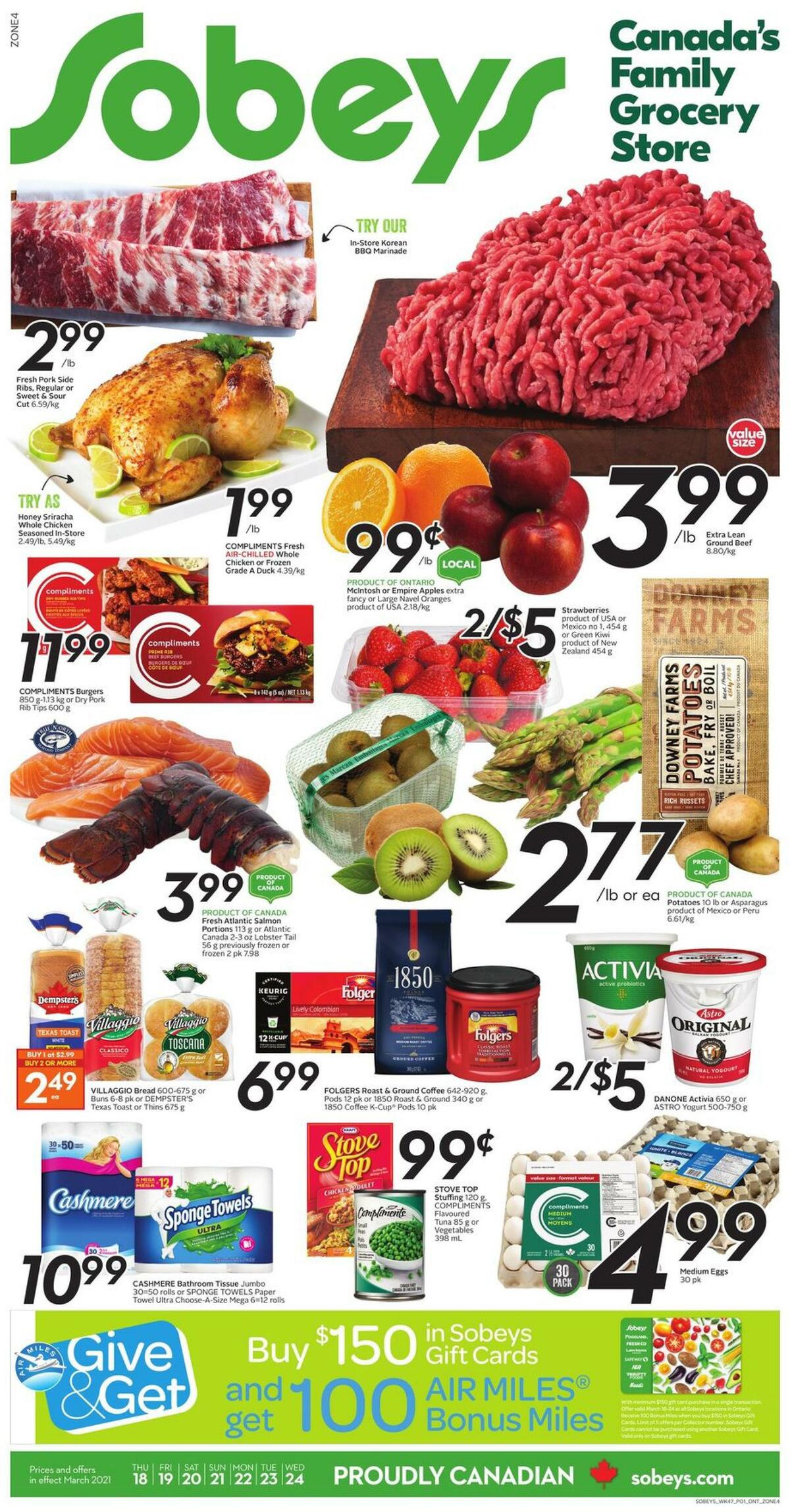 Sobeys Flyer from March 18