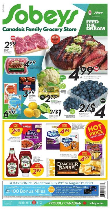 Sobeys - Brandon West End, MB - Hours & Flyer