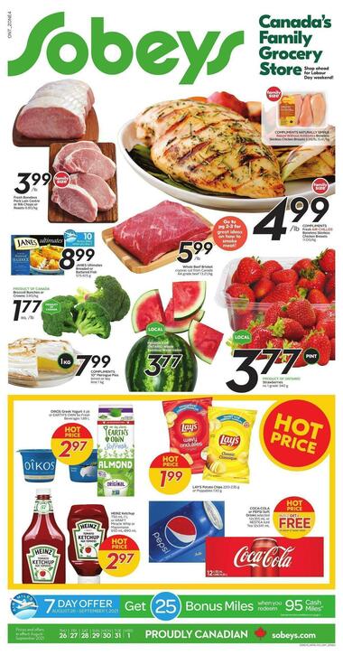 Sobeys - Bridgewater Mall, NS - Hours & Flyer