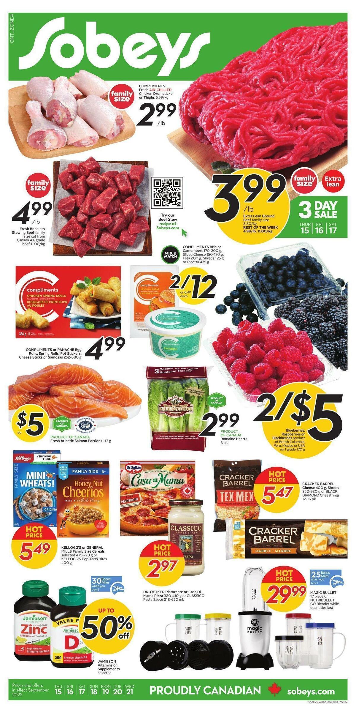 Sobeys Flyer from September 15