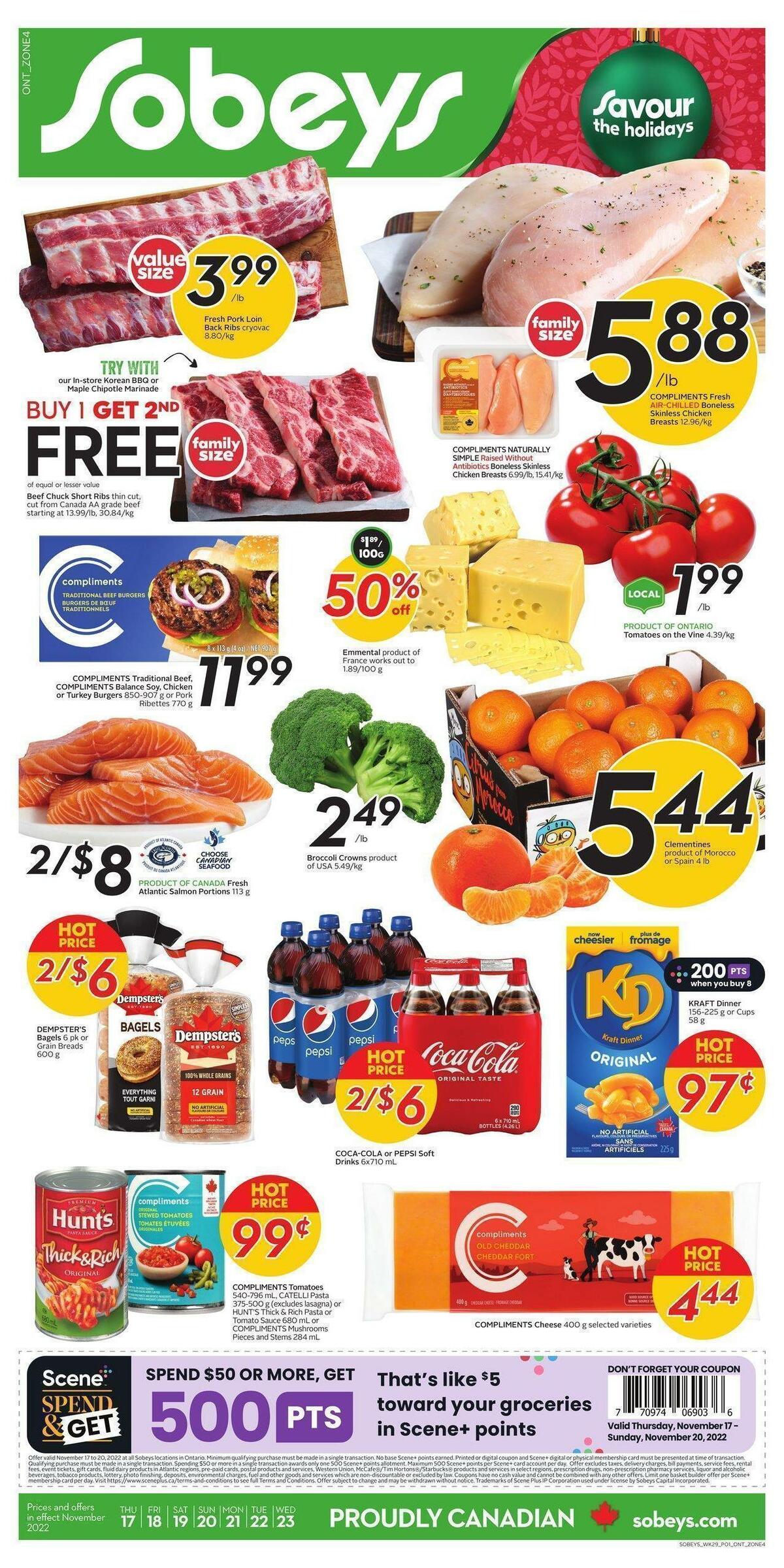 Sobeys Flyer from November 17