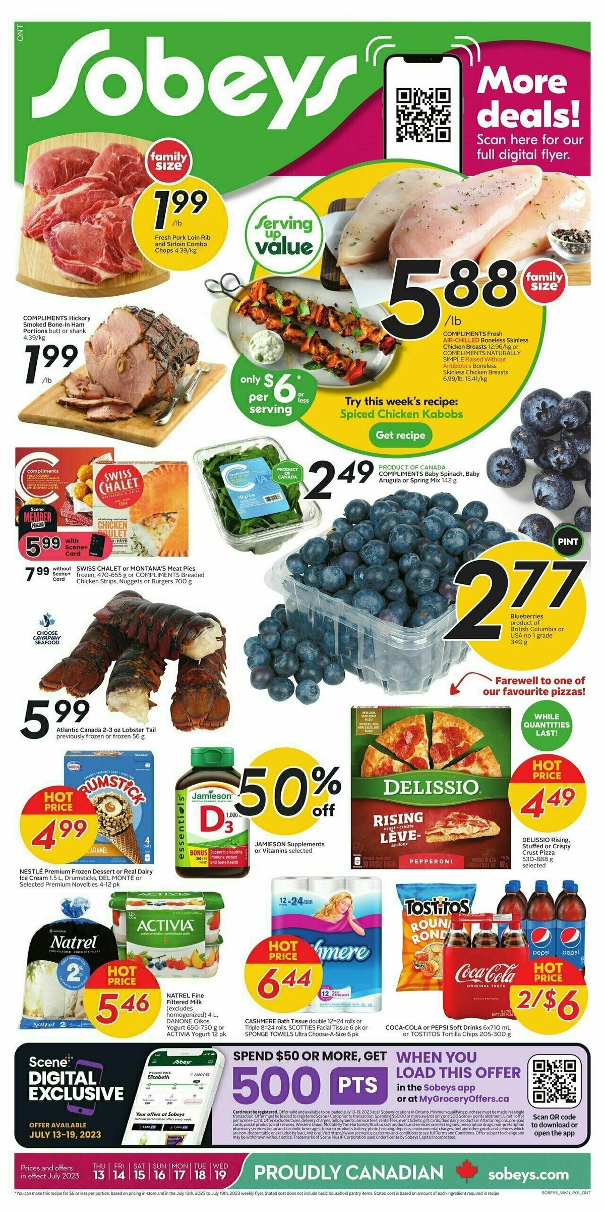 Sobeys Flyer from July 13