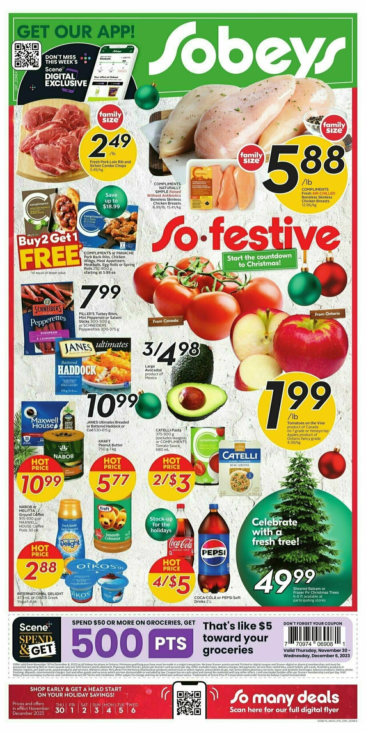 Sobeys Flyer from November 30