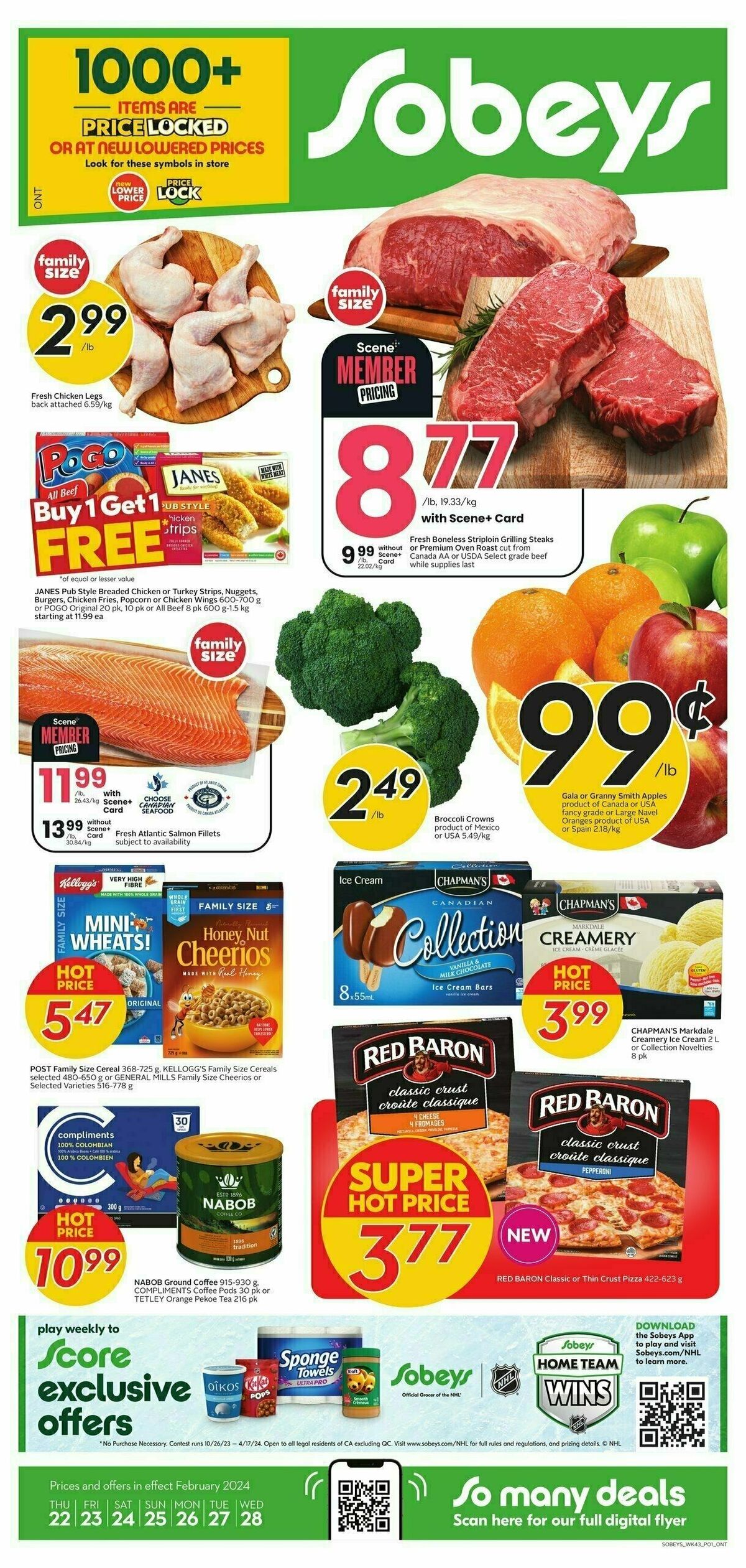 Sobeys Flyer from February 22