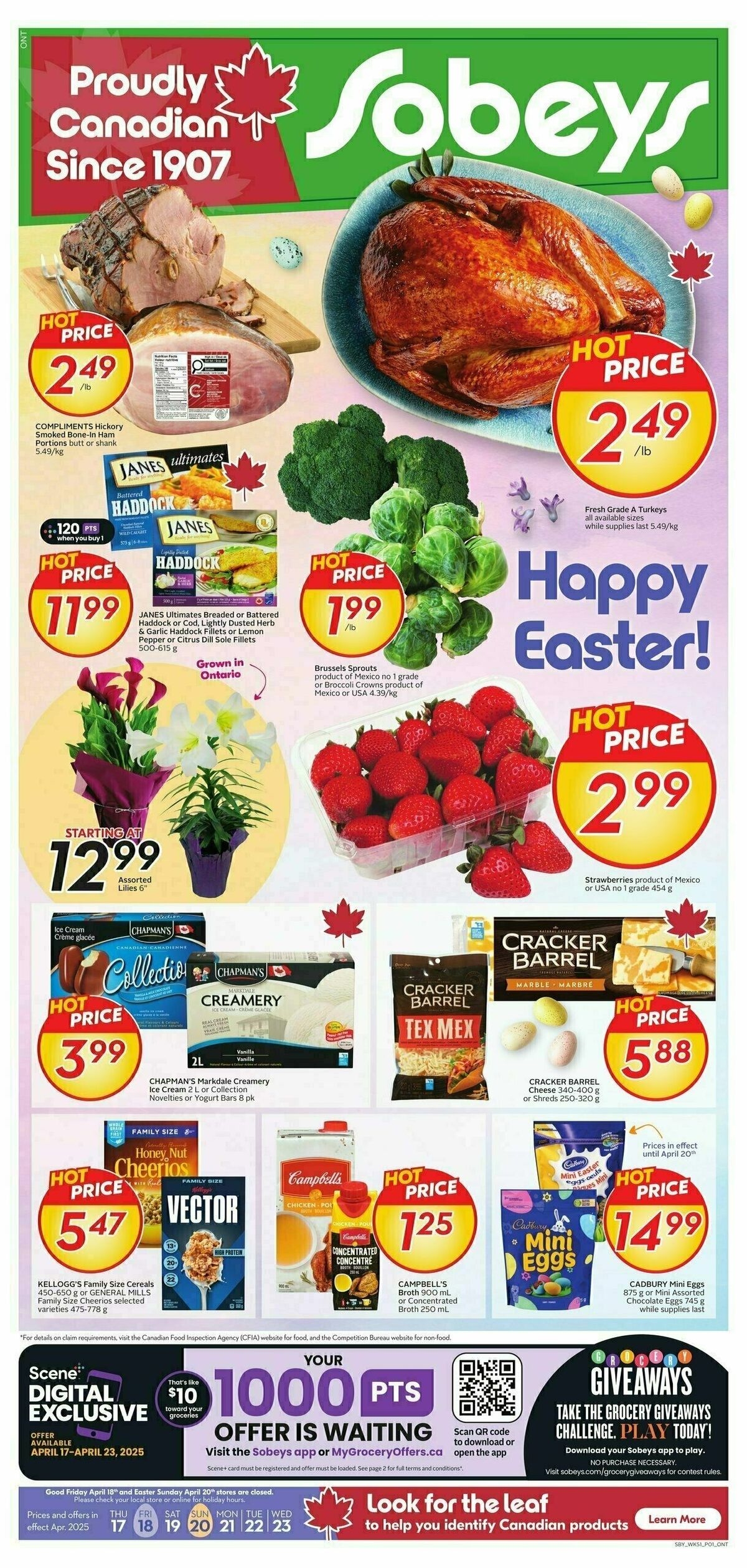 Sobeys Flyer from April 17