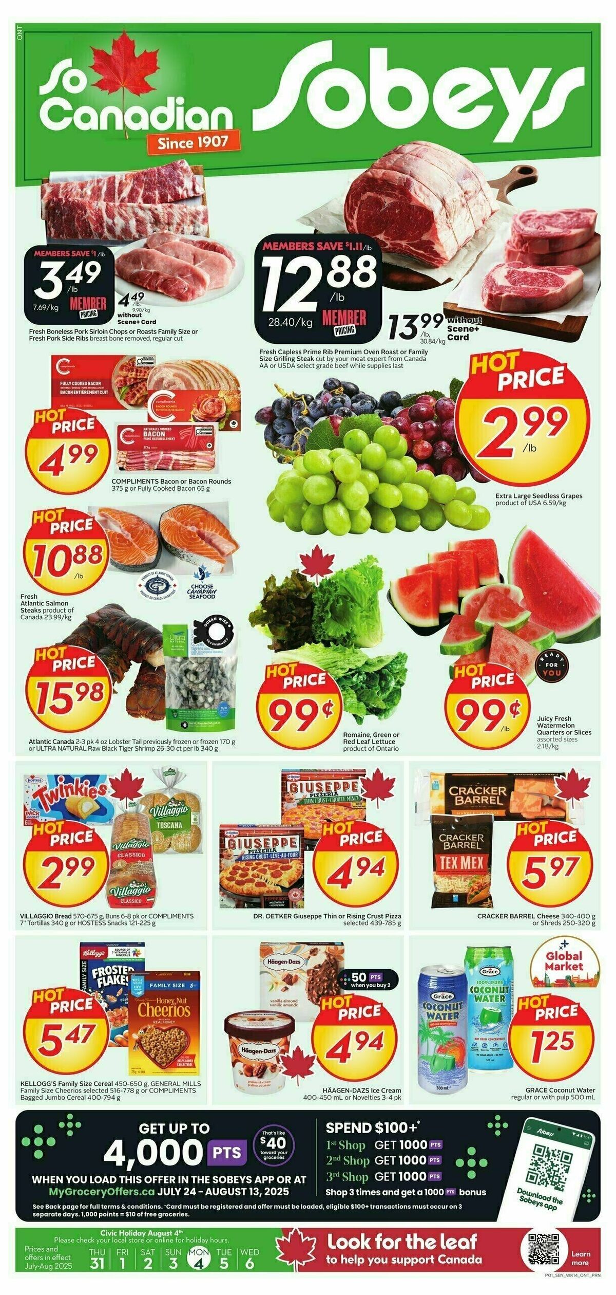Sobeys Flyer from July 31