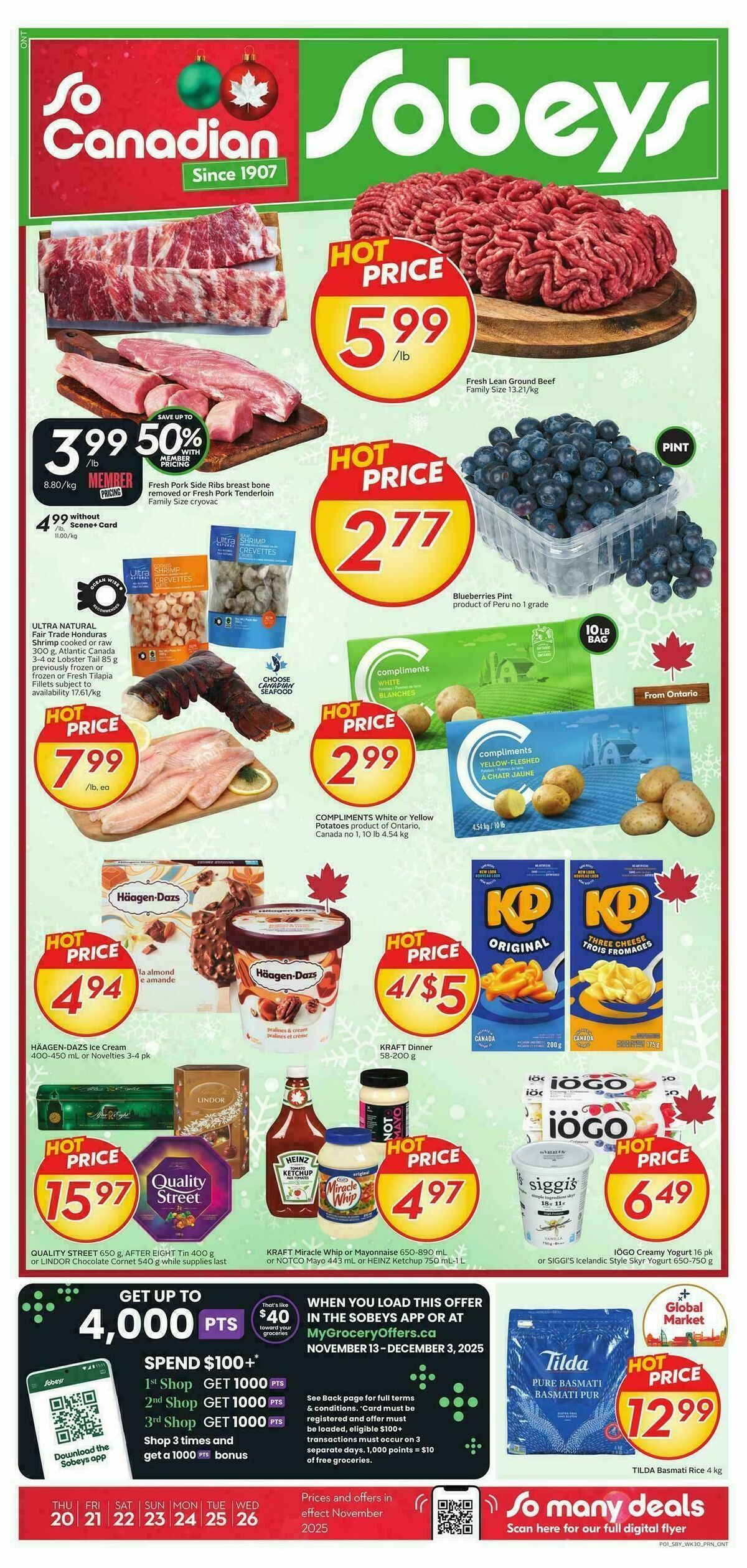 Sobeys Flyer from November 20