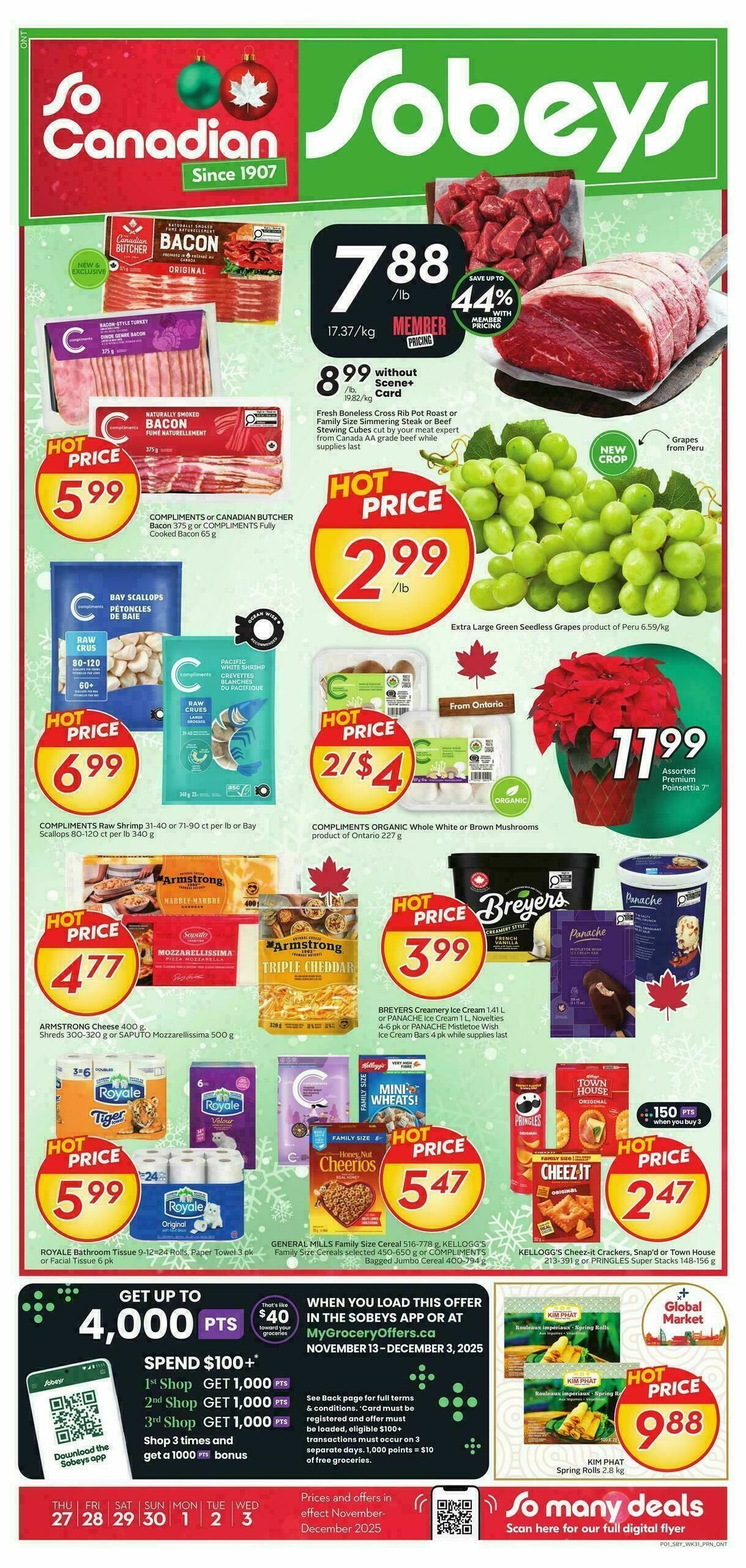 Sobeys Flyer from November 27