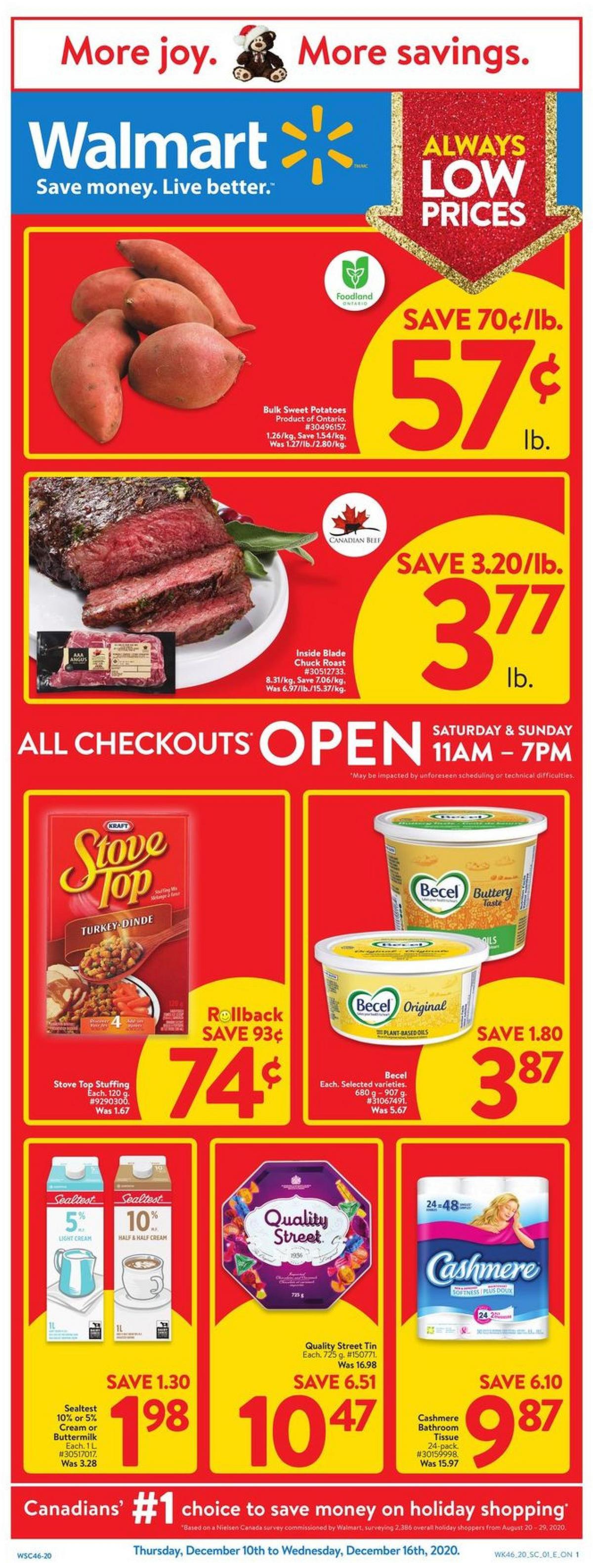 Walmart Flyer from December 10