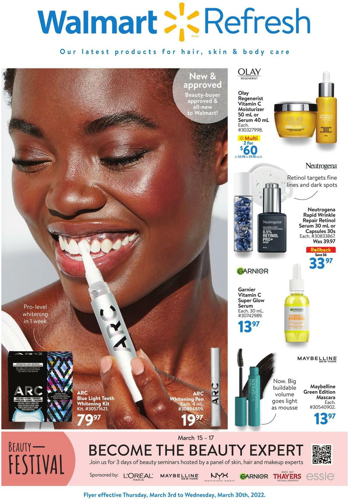 Walmart Refresh Digest Flyer from March 3