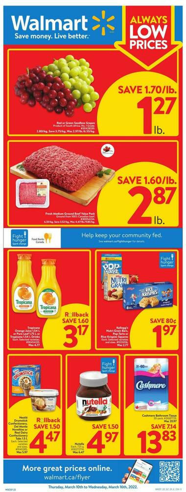 Walmart - Fort Saskatchewan - Hours & Flyer