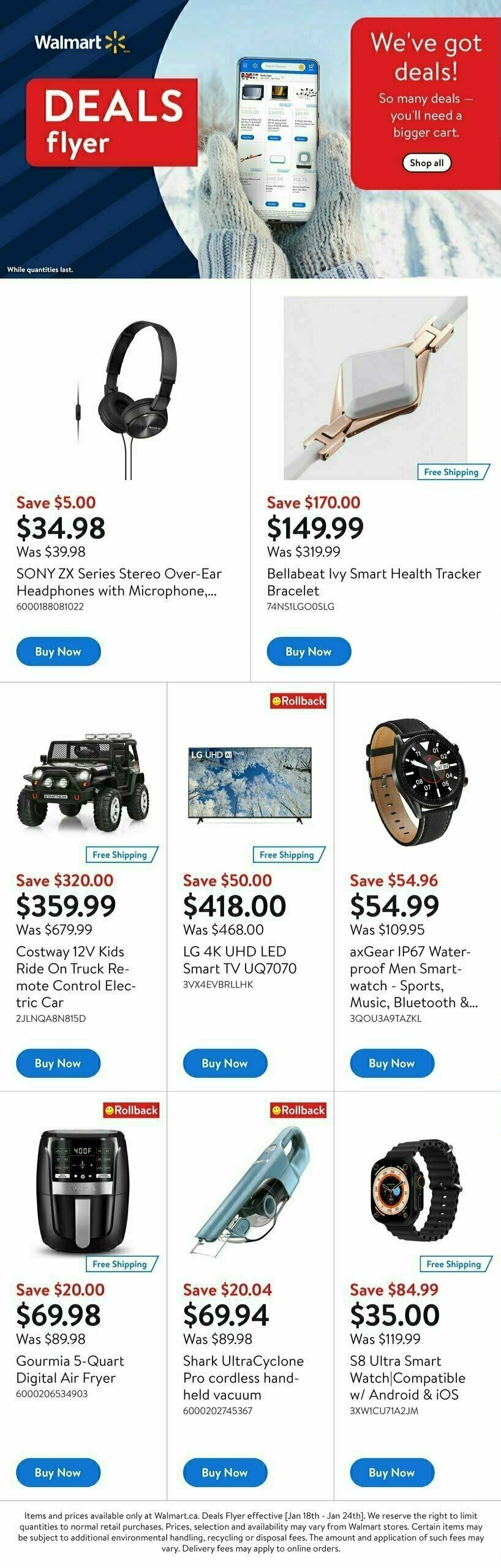 Walmart Deals Flyer Flyer from February 8