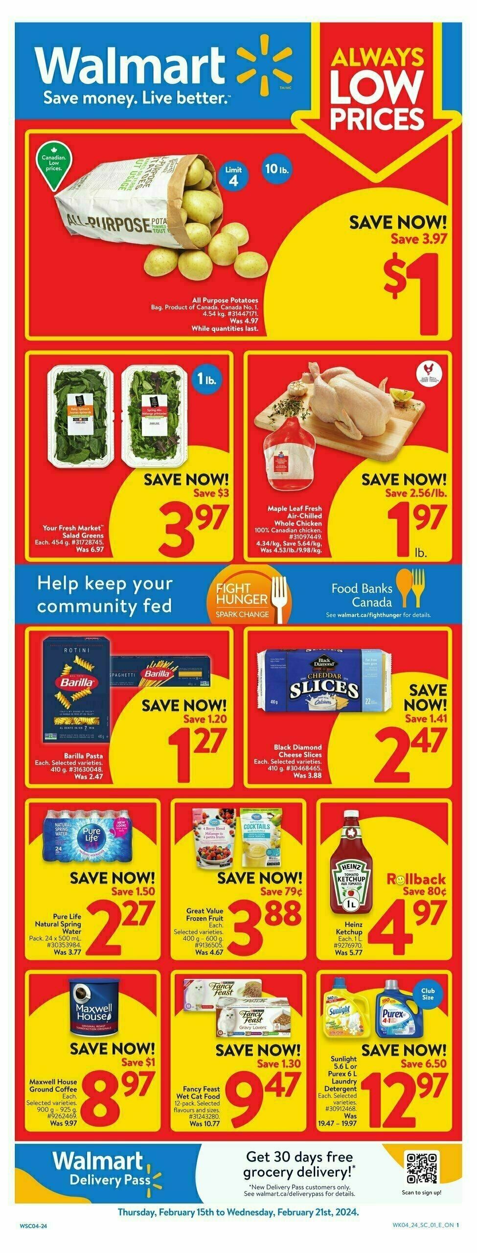 Walmart Flyer from February 15