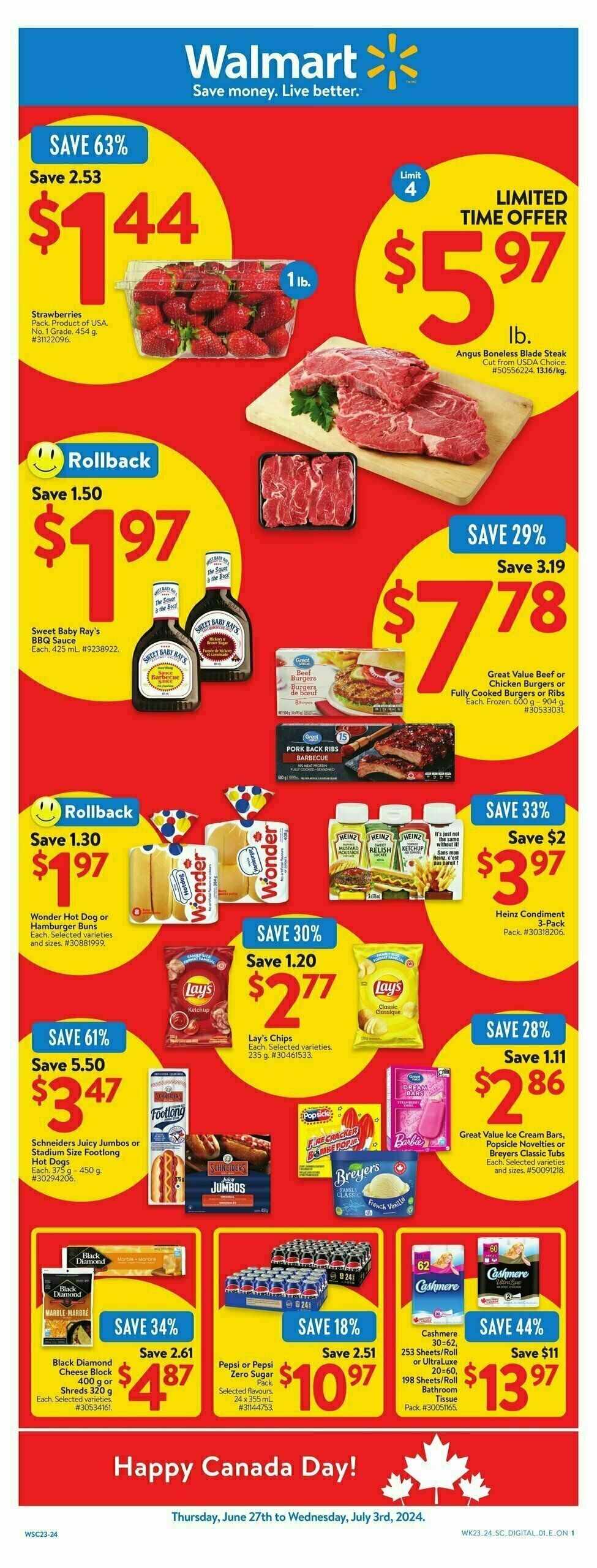 Walmart Flyer from June 27