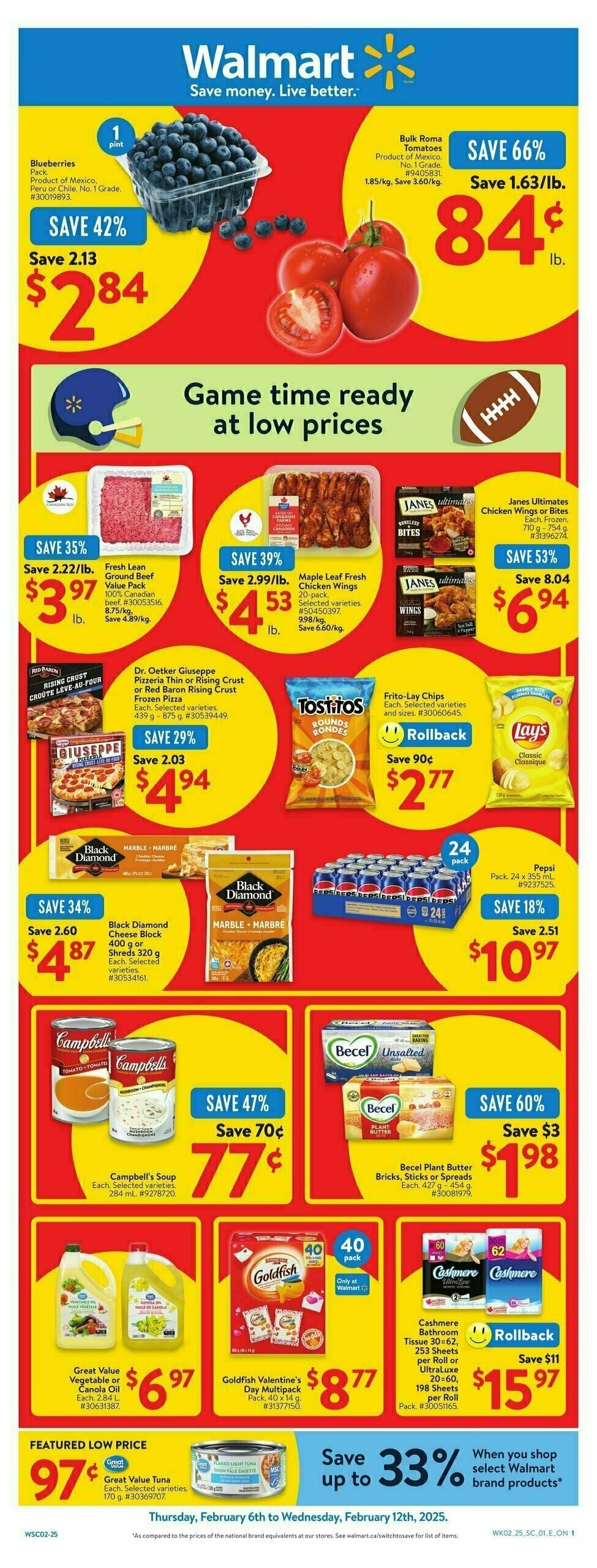 Walmart Flyer from February 6