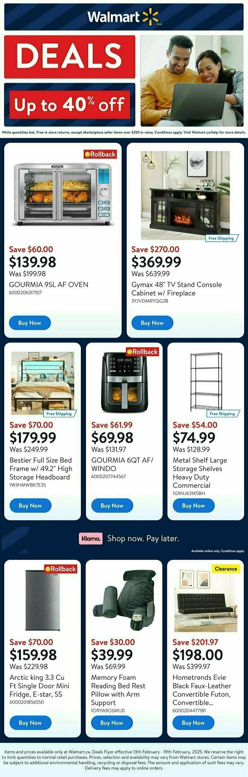 Walmart Deals Flyer Flyer from February 13