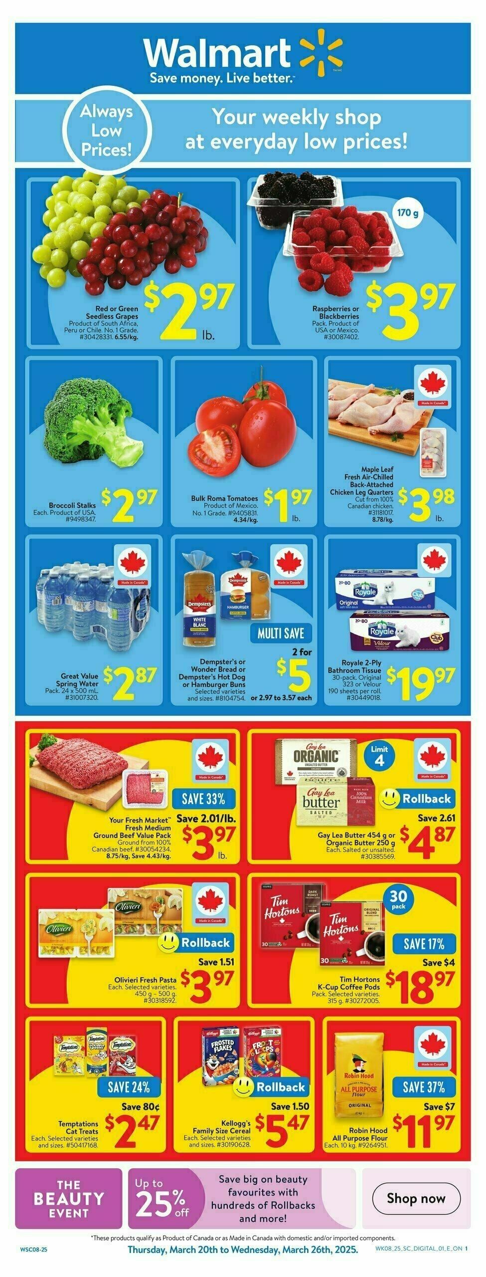 Walmart Flyer from March 20