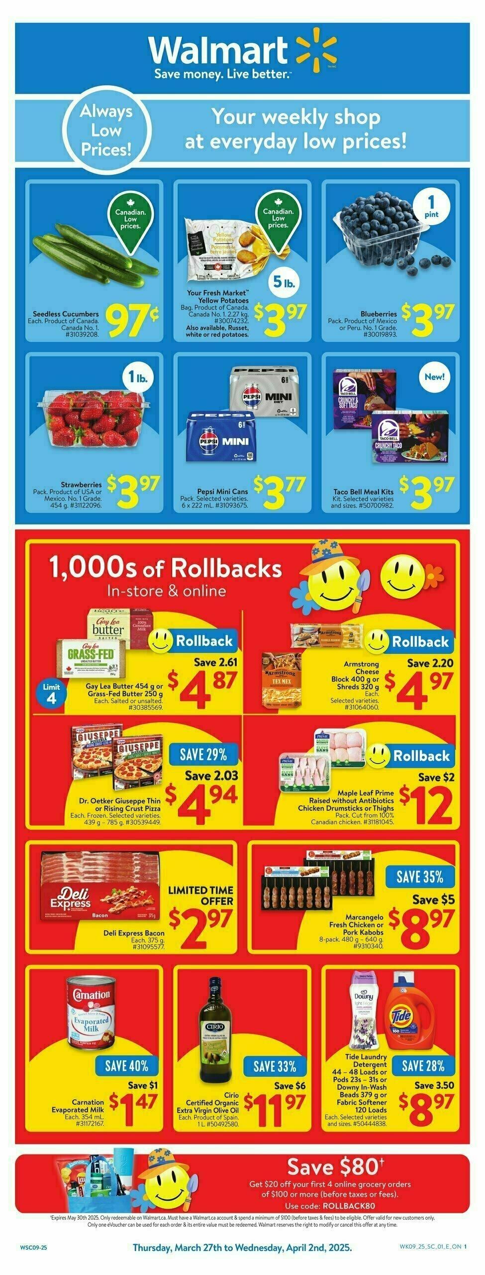 Walmart Flyer from March 27