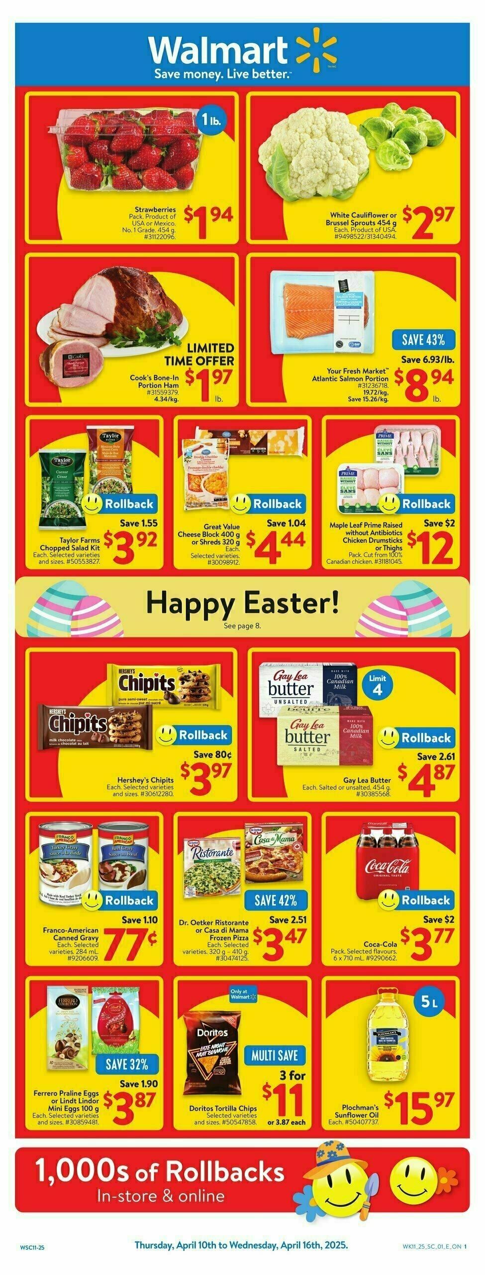 Walmart Flyer from April 10
