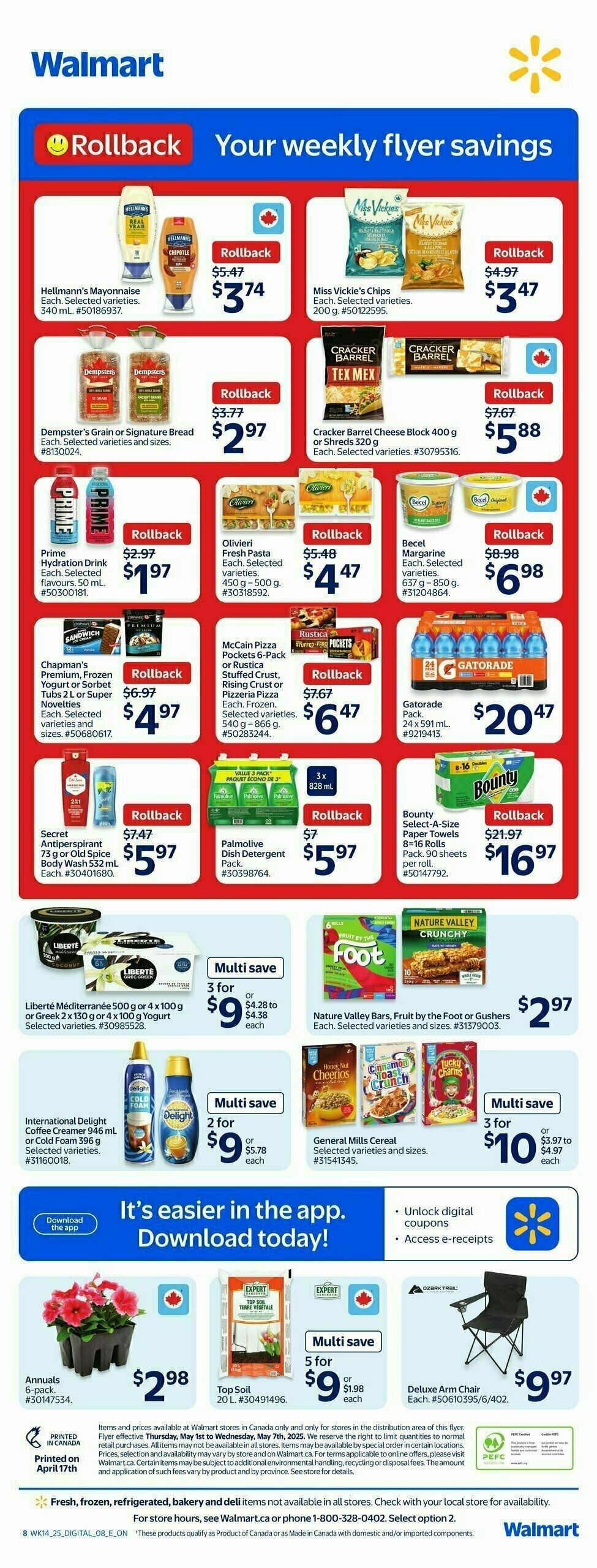 Walmart Flyer from May 1 - Page 2
