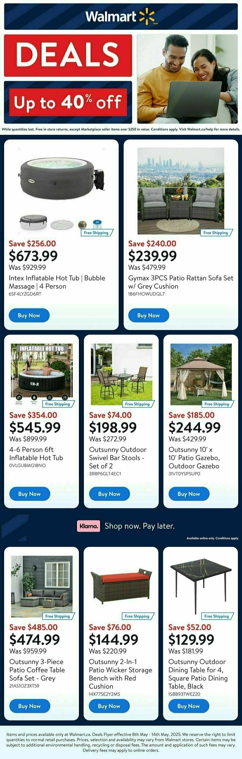 Walmart Deals Flyer Flyer from May 8