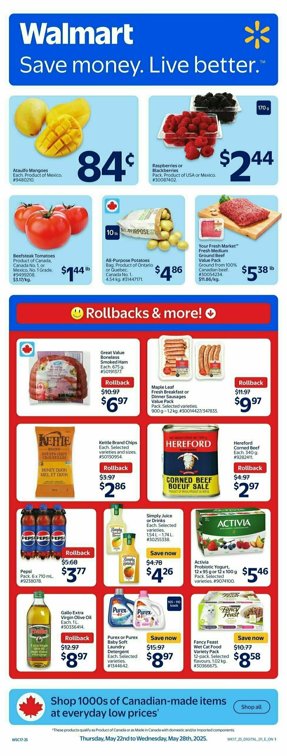 Walmart Flyer from May 22