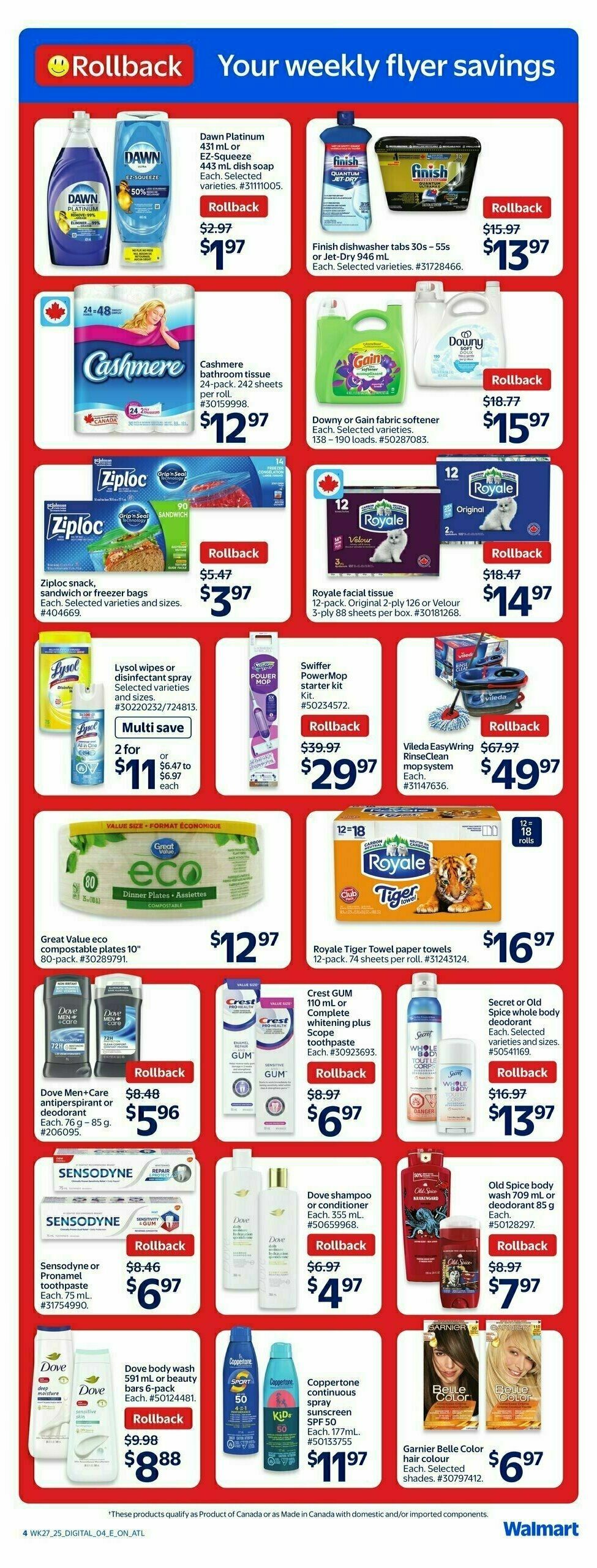 Walmart Flyer from July 31 - Page 7
