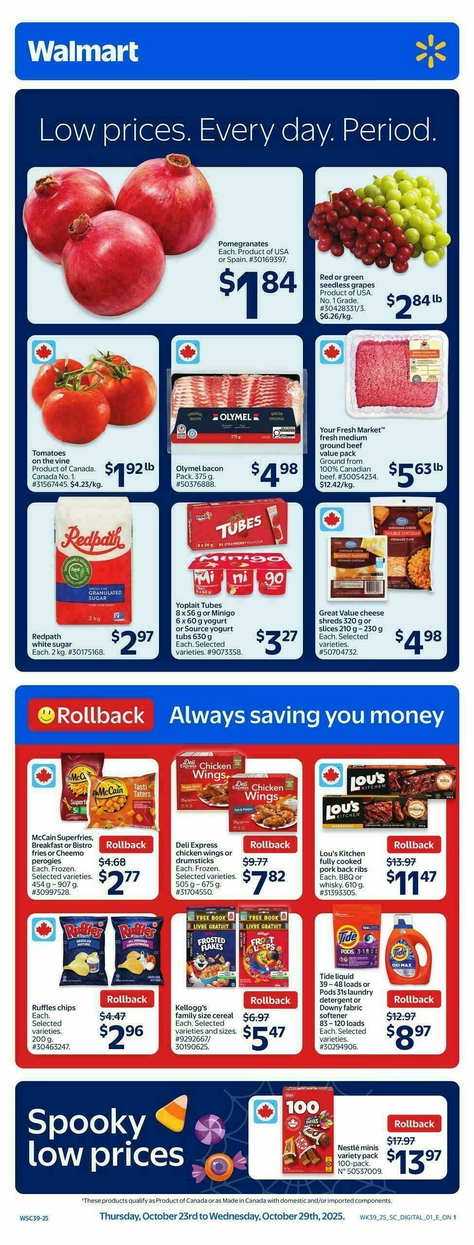 Walmart Flyer Flyer from October 23