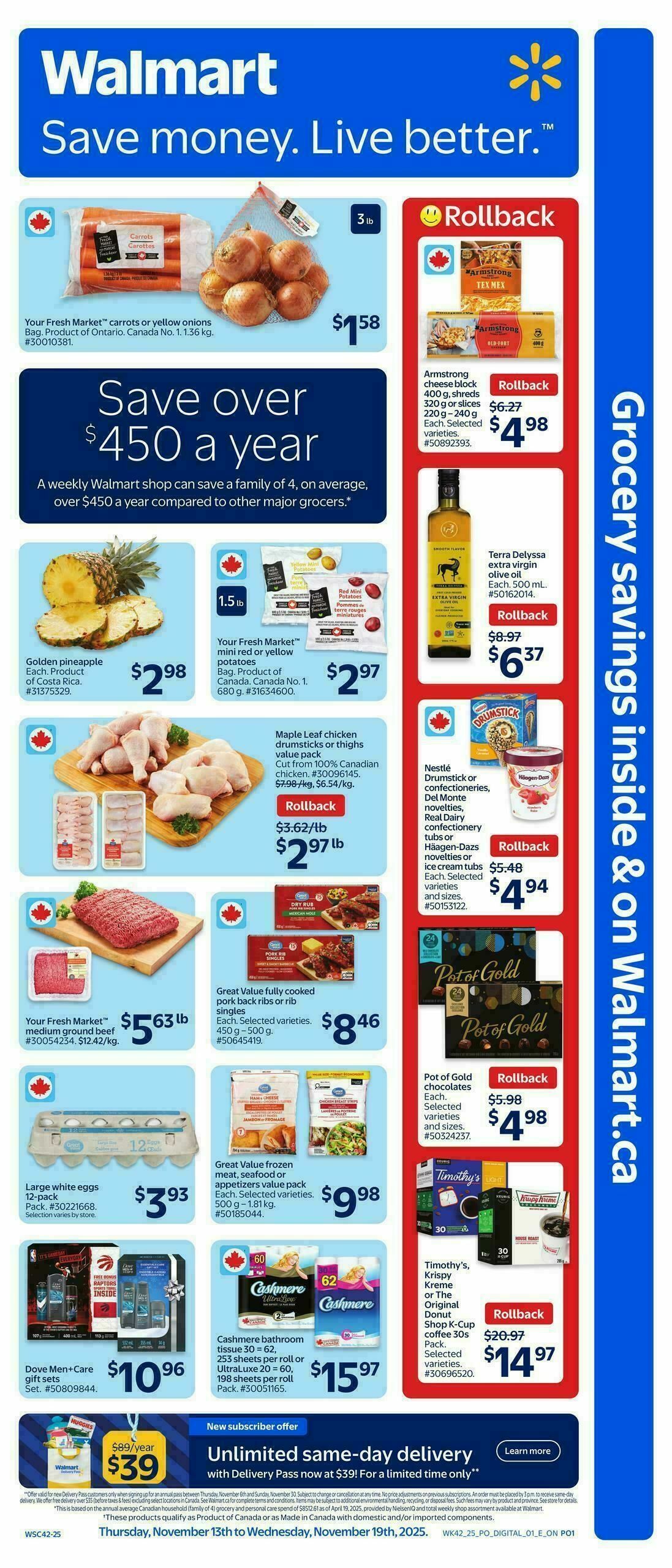 Walmart Flyer from November 13