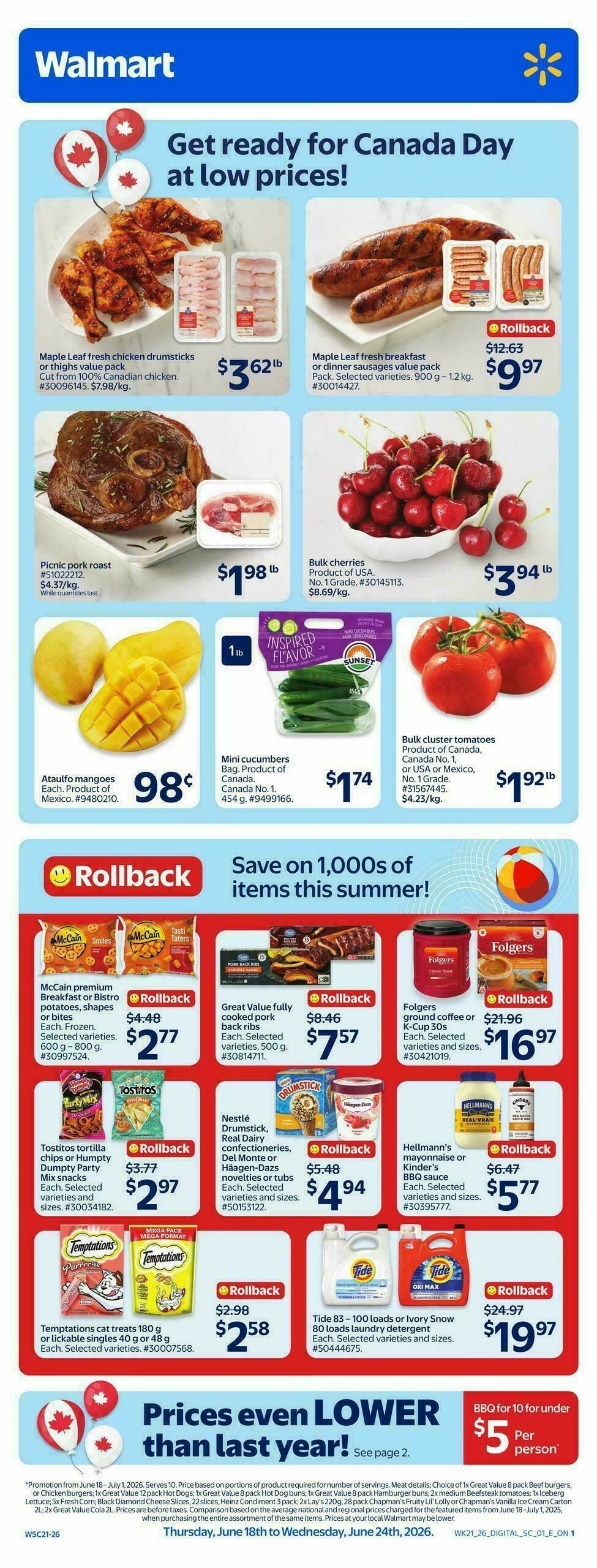 Walmart Flyer from June 18